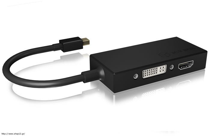 ICY BOX IB-AC1032 ADAPTER MINI DP TO HDMI/ DVI-D/VGA /60234 | Shop13.gr