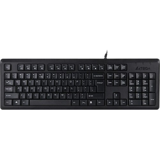 A4Tech KR-92 keyboard Universal USB QWERTY English Black - (A4TKLA46007 ...
